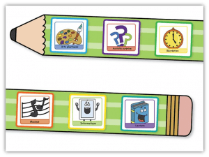 Classe • Affichages • Programme du jour