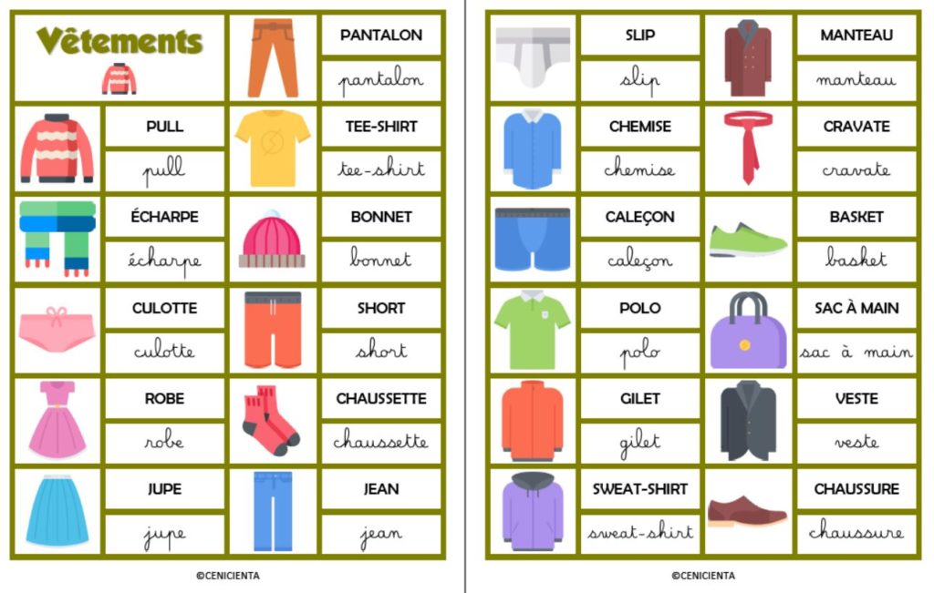 CP • Français • Lexique porte-clés