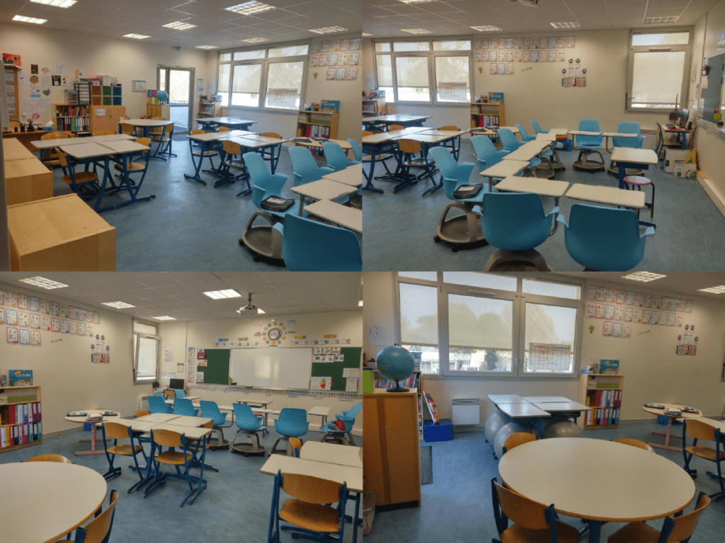 Classe • Organisation • Aménagement classe flexible
