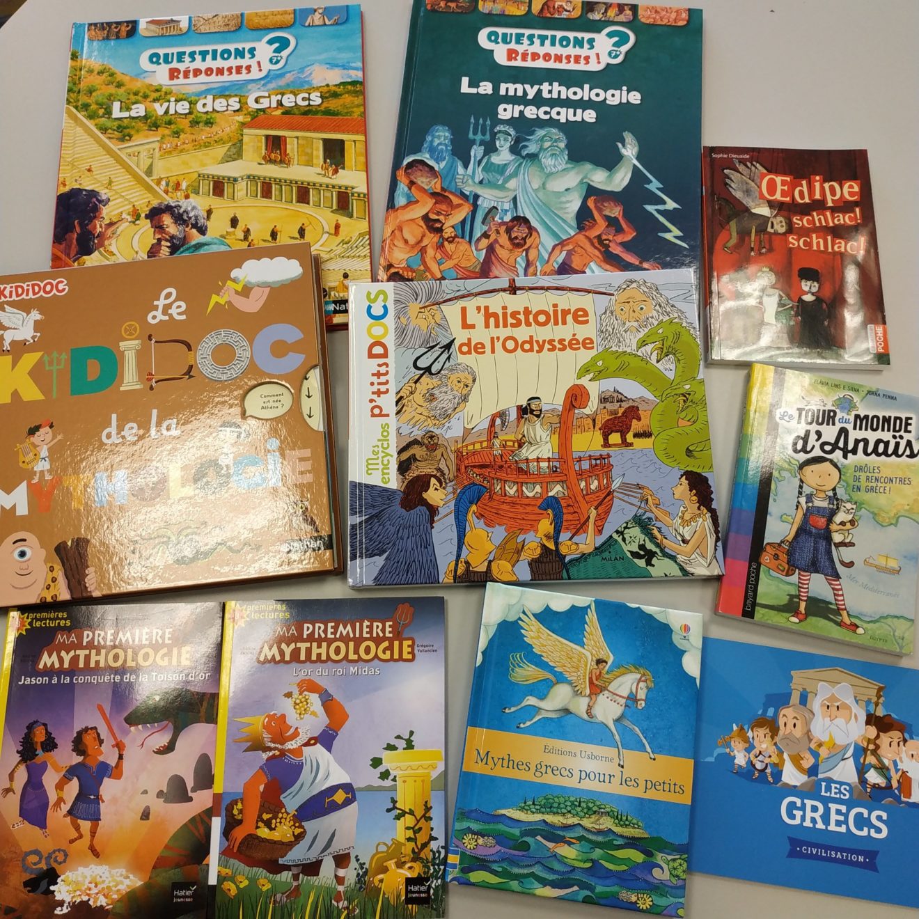 CE2/CM1 • Littérature • Projet Grèce