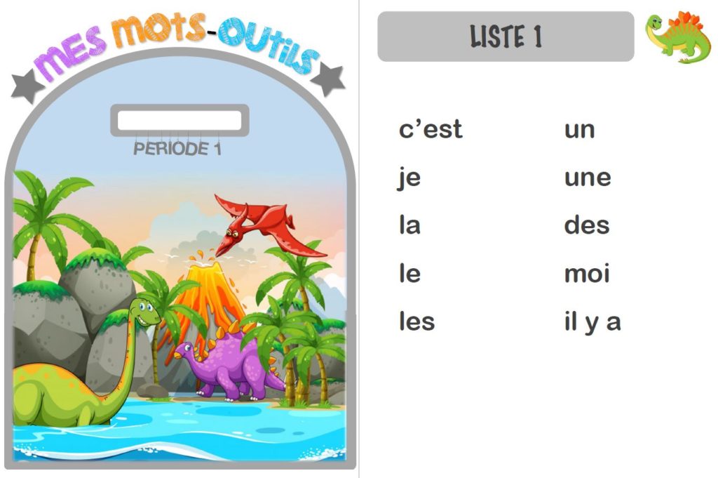 CP • Français • Mots-outils