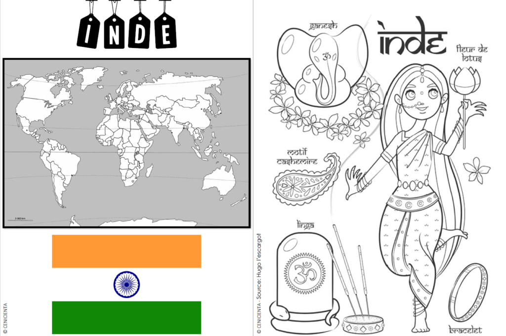 CE1/CE2 • Littérature • Projet Inde