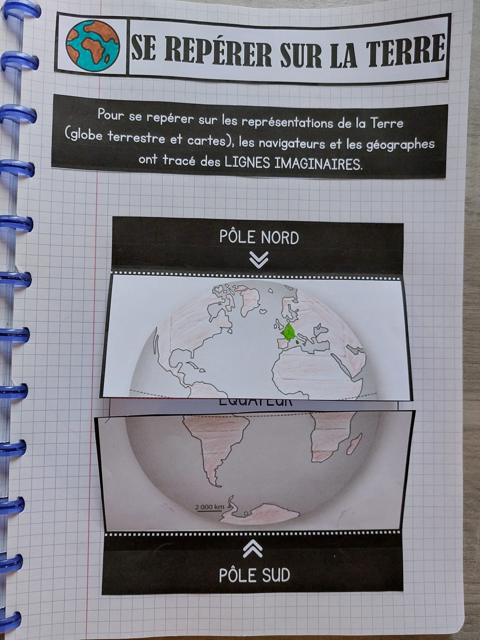 CE1 • QLM Espace • Leçons à manipuler "Le monde"